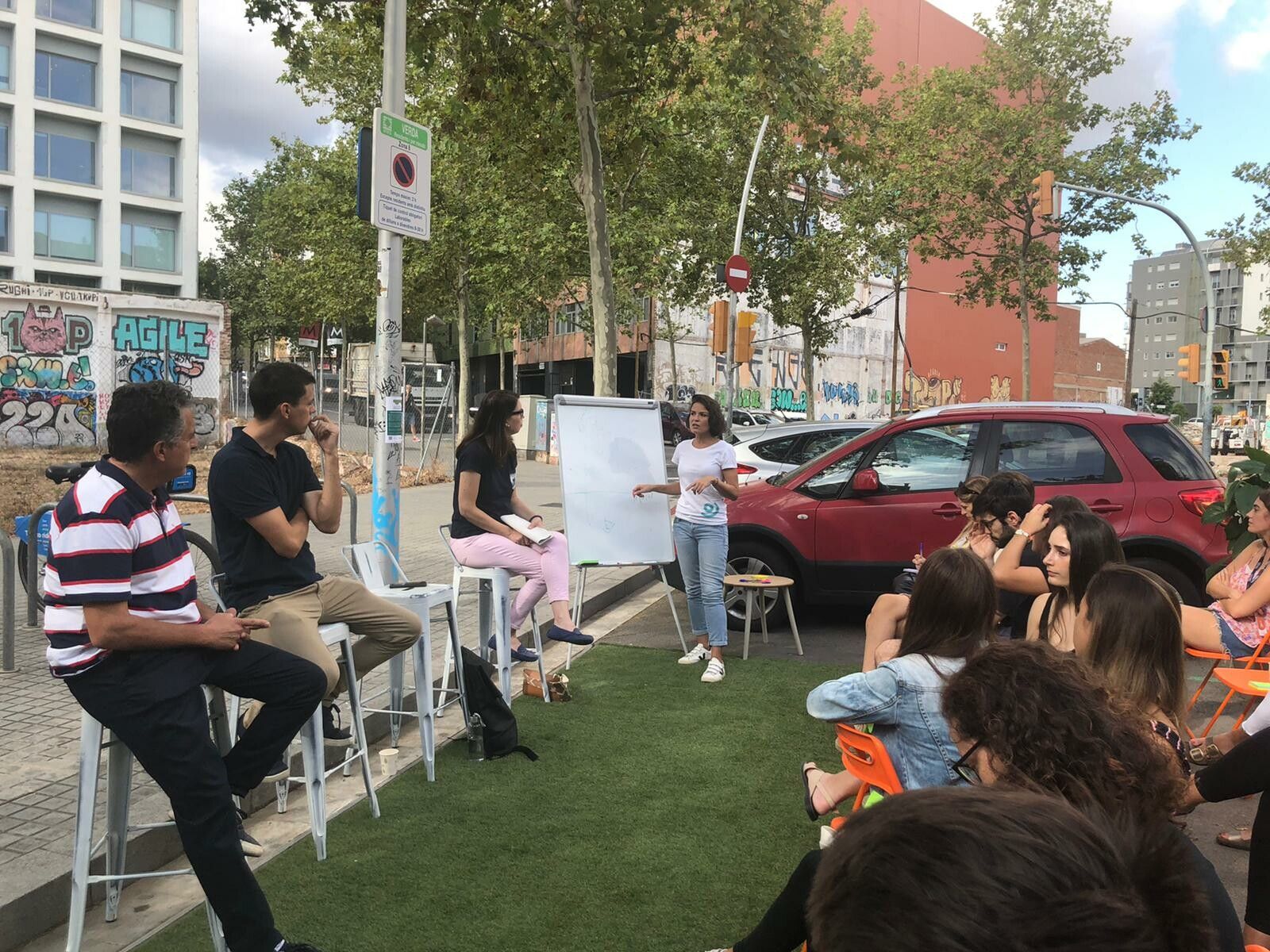 Park(ing) Day Barcelona: workshop para promover la sostenibilidad