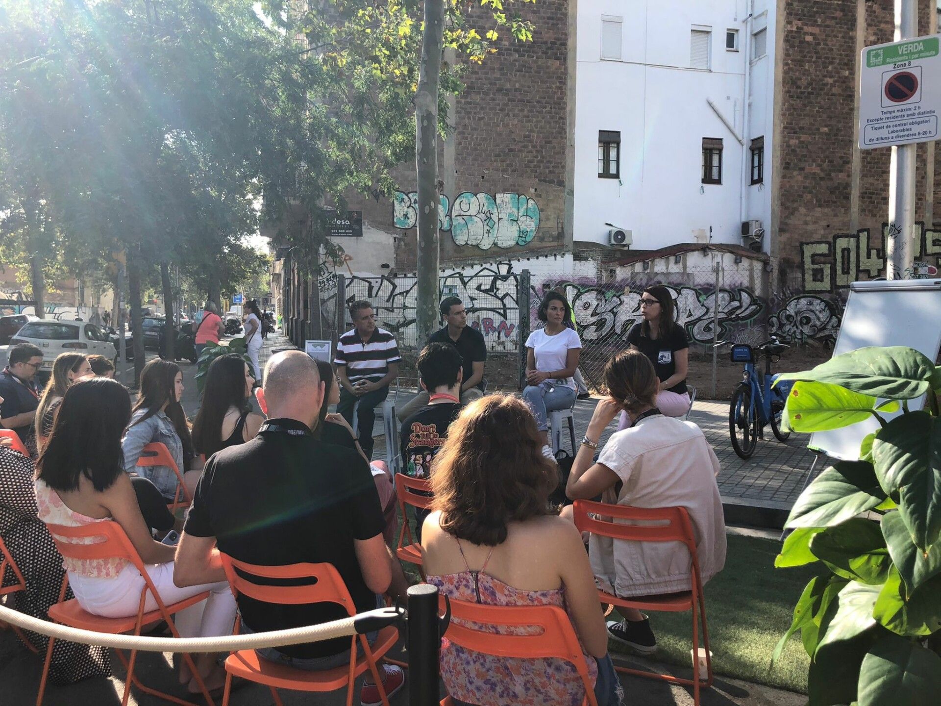 Park(ing) Day Barcelona: workshop para promover la sostenibilidad