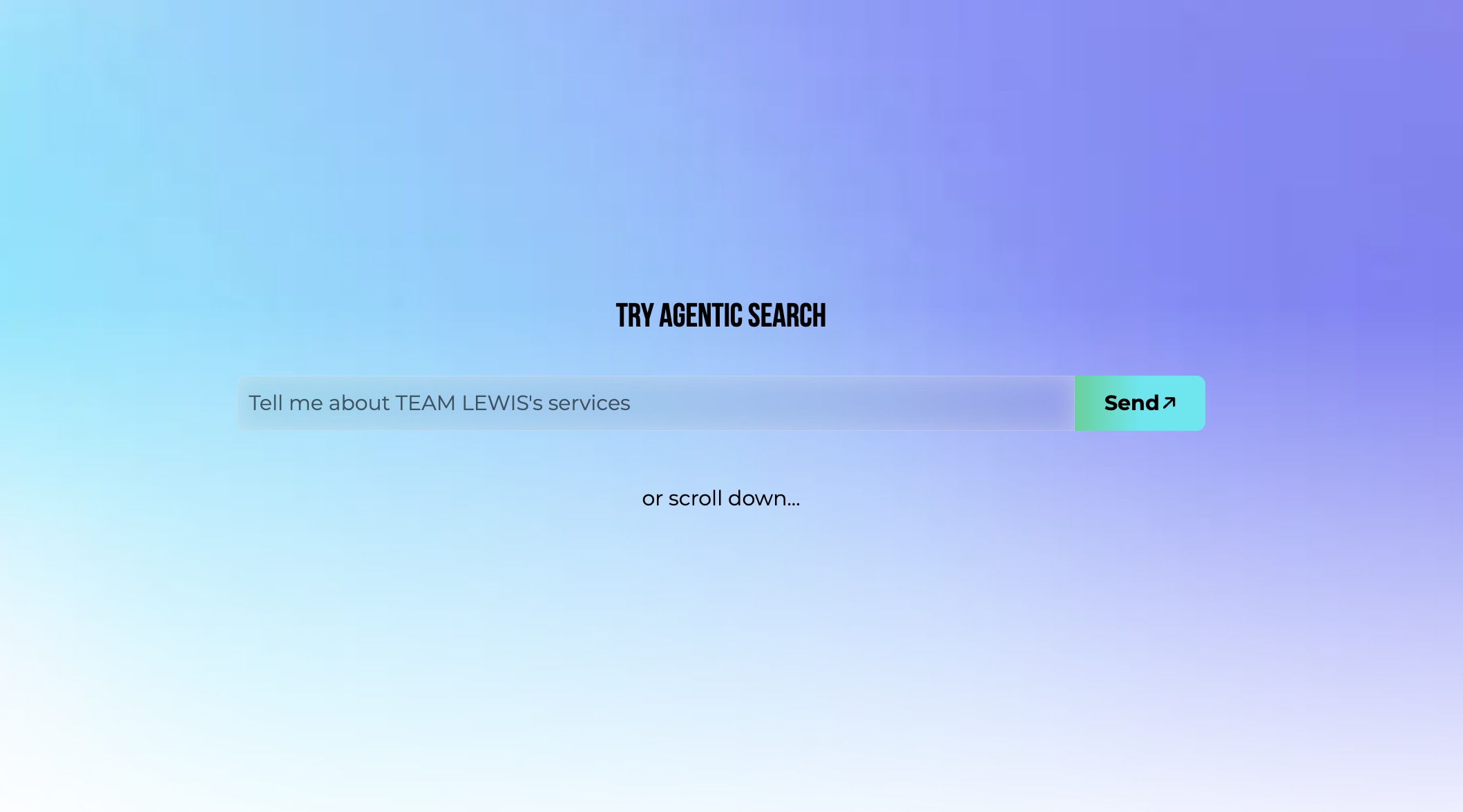 TEAM LEWIS Launches Agentic AI on Its Website: What Is It and What Are ...